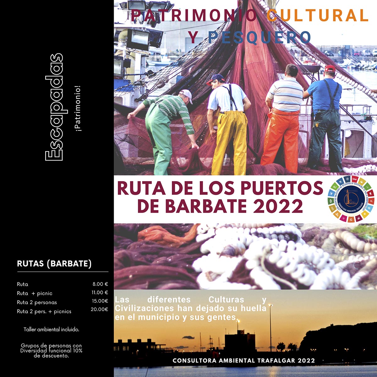 Ruta de los Puertos de Barbate - Consultora Ambiental Trafalgar S.C.A.